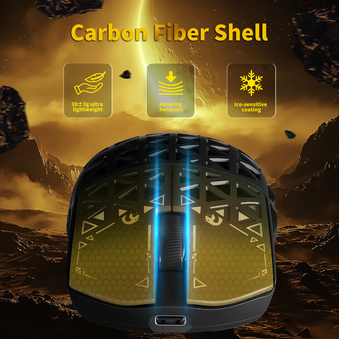 Ultra-Light Gaming Mouse | 8K Hz | Carbon Fiber – MAMBASNAKE